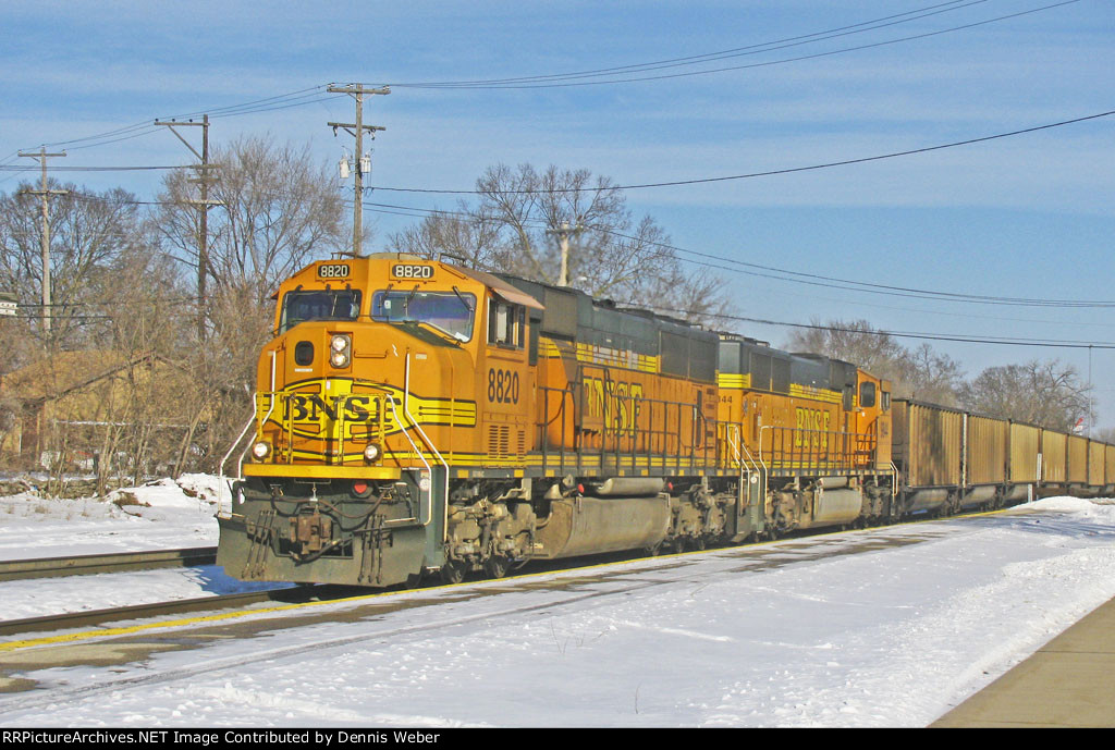 BNSF 8820, CP's Tomah Sub.